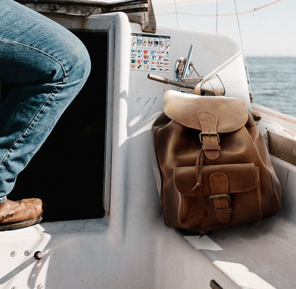 Leather Backpack - Beto's Company