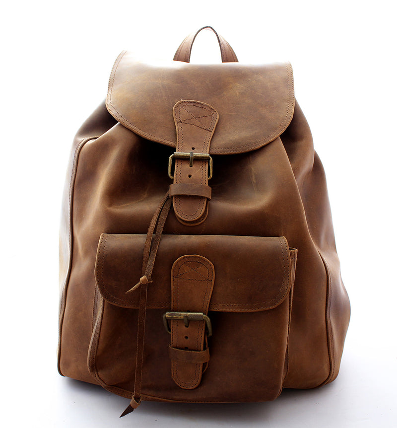 Leather Backpack - Beto's Coffee Co